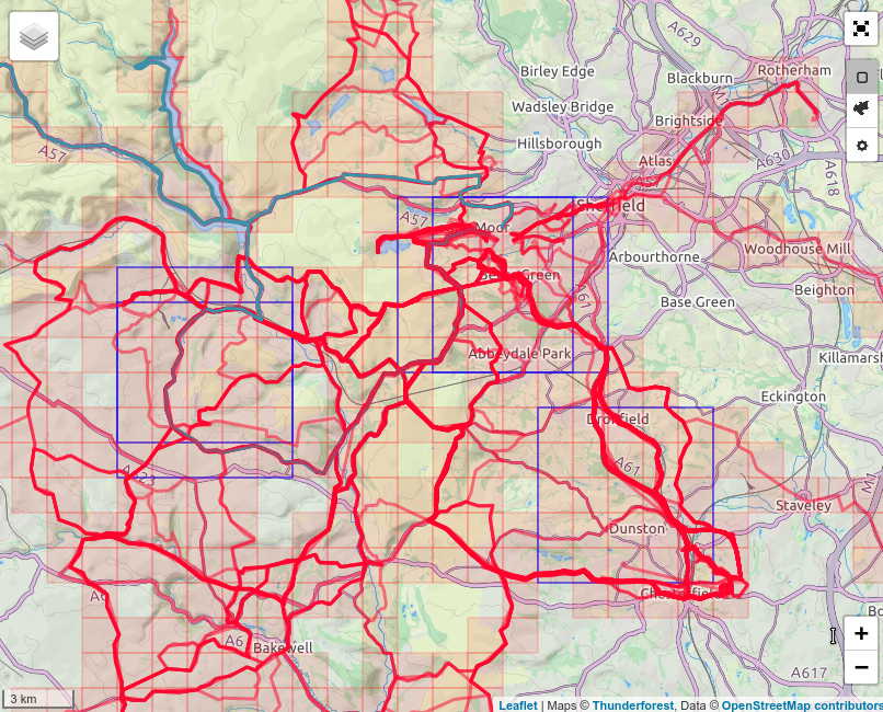 VeloViewer Explorer Score and Max Square